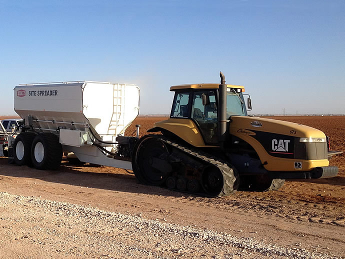 Trailer Mounted Cement Spreader | Cement Spreader Trailer | Stoltz ...