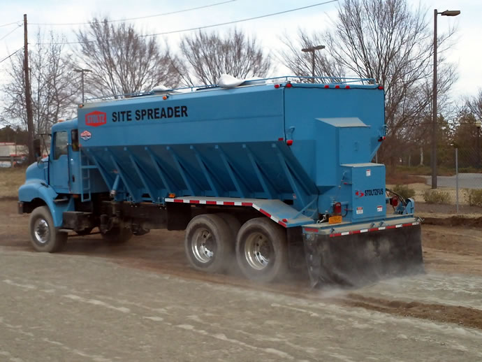 Truck-Mounted Spreader | Cement Spreader Truck | Stoltz Spreaders