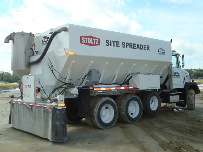Truck-Mounted Spreader | Cement Spreader Truck | Stoltz Spreaders