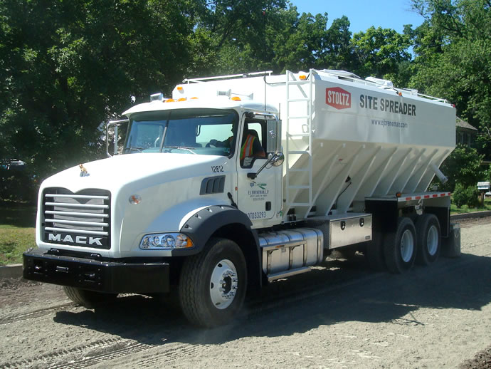 Truck-Mounted Spreader | Cement Spreader Truck | Stoltz Spreaders